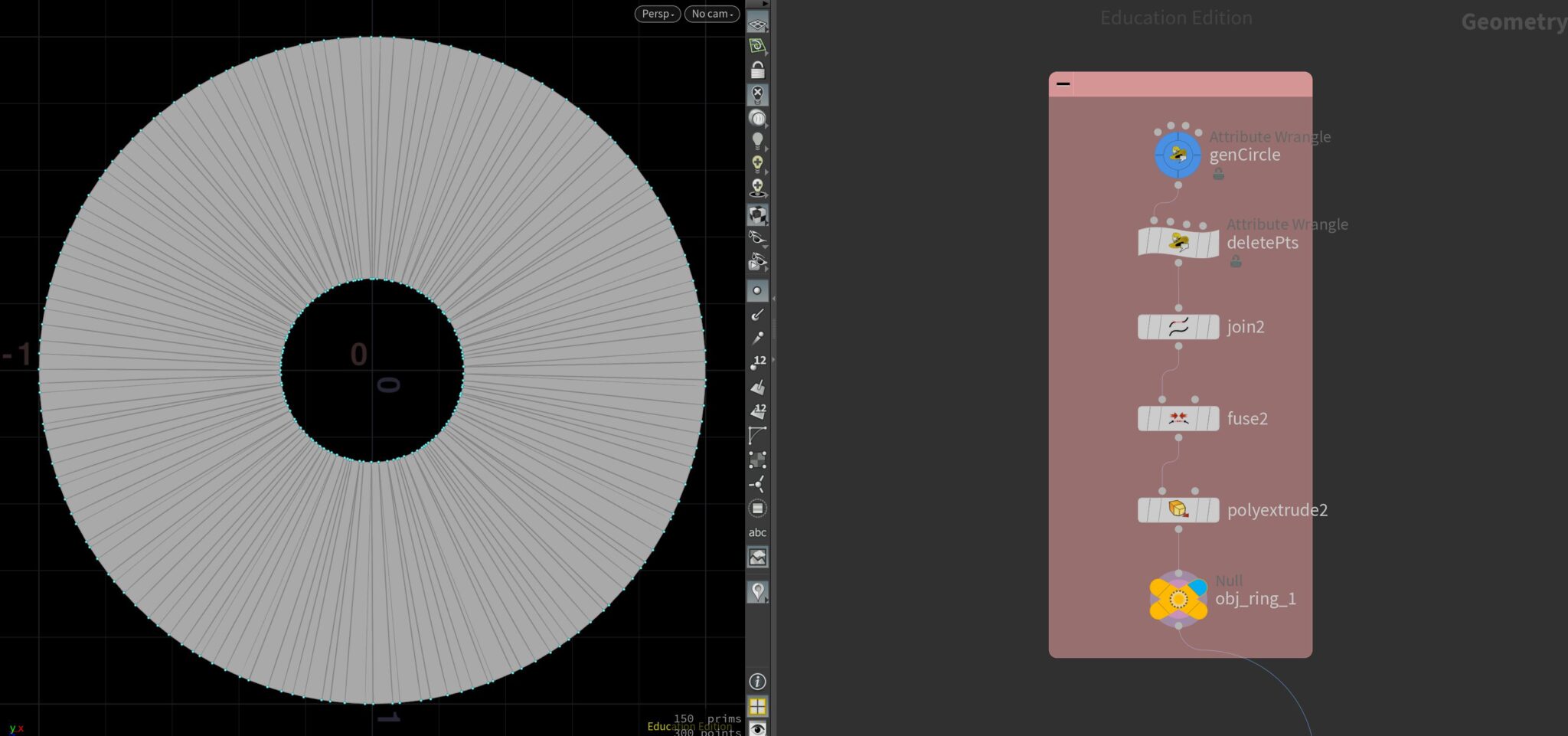 Houdini Study 03: Organic Network - Desmond Du